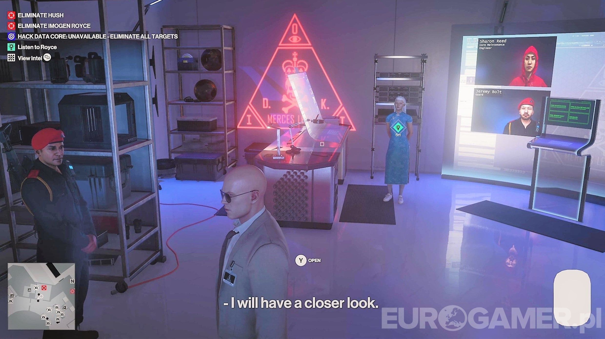 Hitman 3 - Chongqing: Certainty Principle - cel Imogen Royce | Eurogamer.pl